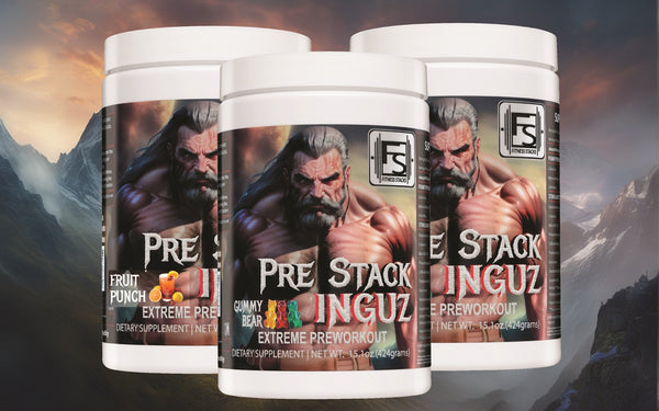 EXTREME PRE-STACK - PREWORKOUT SUPPLEMENT - 40 SERVINGS - Fitness Stacks